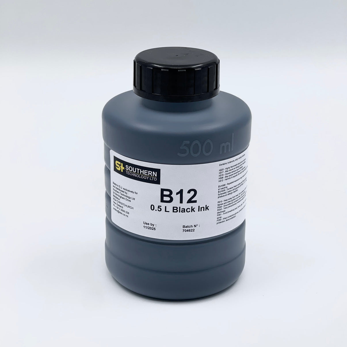 B12 Black Ink 500mL - ProIndustrial Inks and Solutions – Southern ...